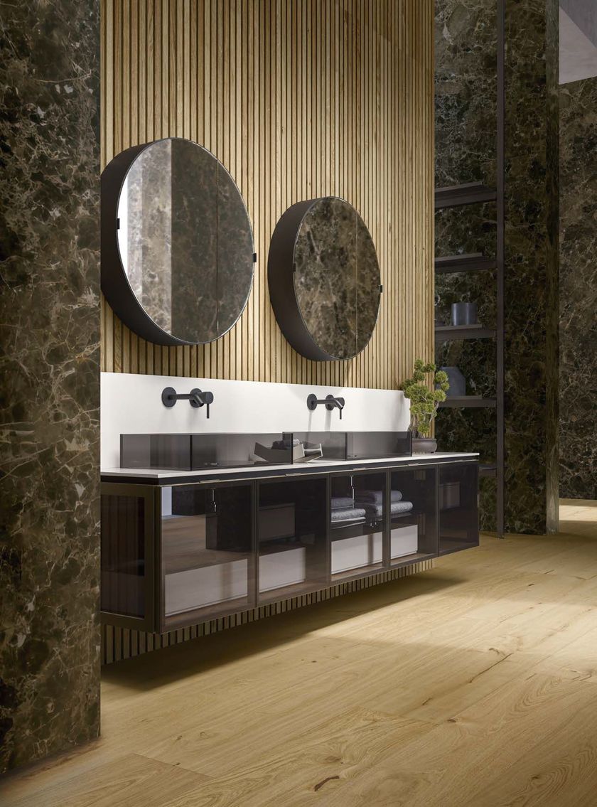 ISOLA LIGHT Bathroom furniture set By ITLAS