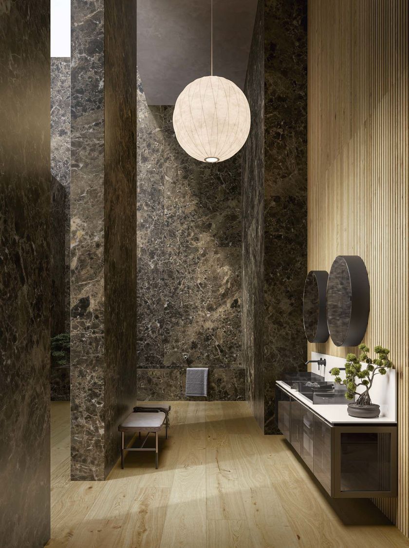 ISOLA LIGHT Bathroom furniture set By ITLAS