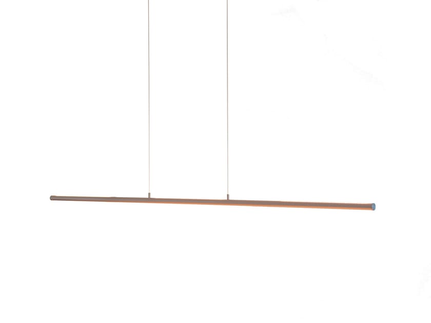 Luminária pendente de alumínio com luz direta e indireta IYO Yin Yang ...