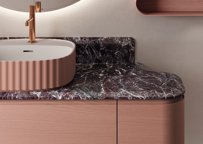 GIOVE Countertop Cristalplant® washbasin By Ideagroup