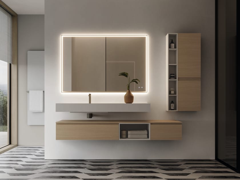 SEVENTY FORM 21 Vanity unit By Ideagroup
