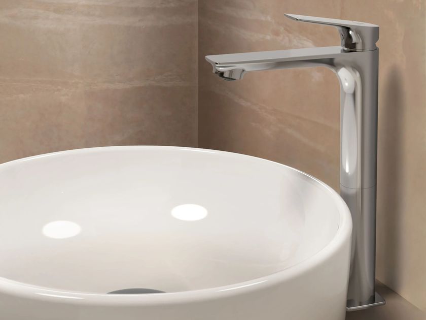 CERALIFE C BE057 Wall-mounted washbasin mixer without waste By Ideal ...