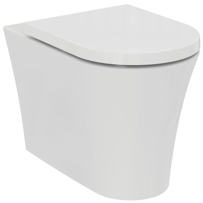 LA DOLCE VITA - E263401 Rimless ceramic toilet By Ideal Standard