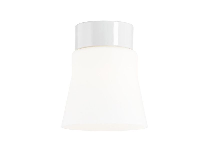 OPEN ANNA Opal glass ceiling lamp By Ifö Electric