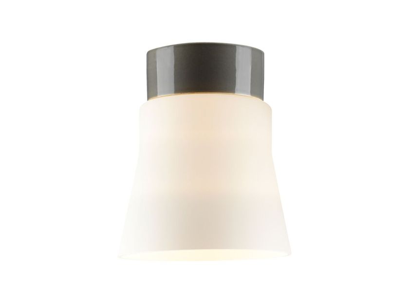 OPEN ANNA Frosted glass ceiling lamp By Ifö Electric