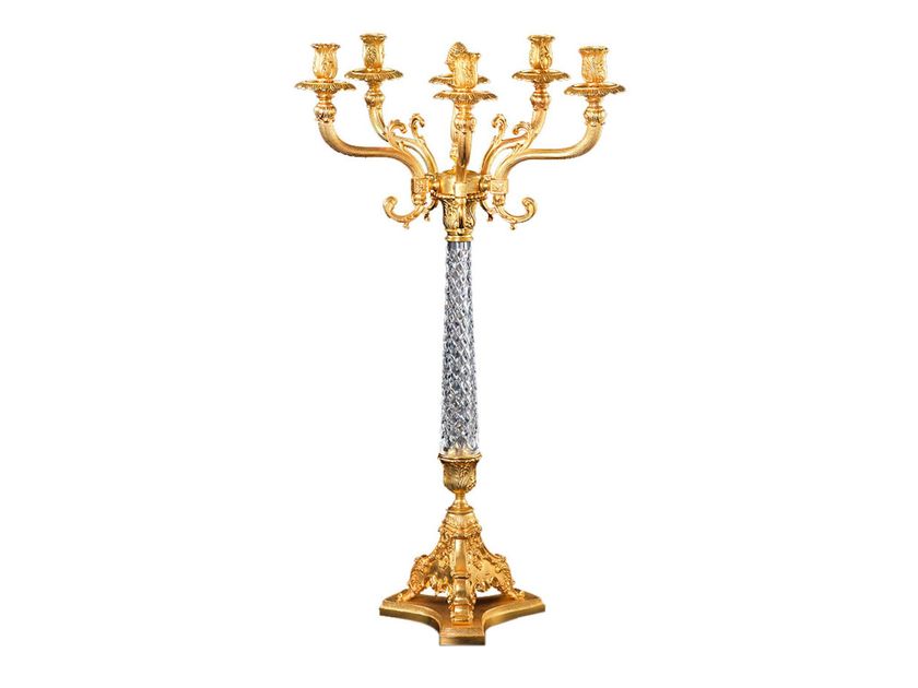 Luxury Foundry Reggia 801 Candle Holder By Il Bronzetto