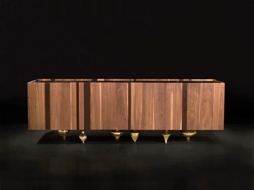 IL PEZZO 1 CREDENZA Wooden sideboard with doors By Il Pezzo Mancante ...