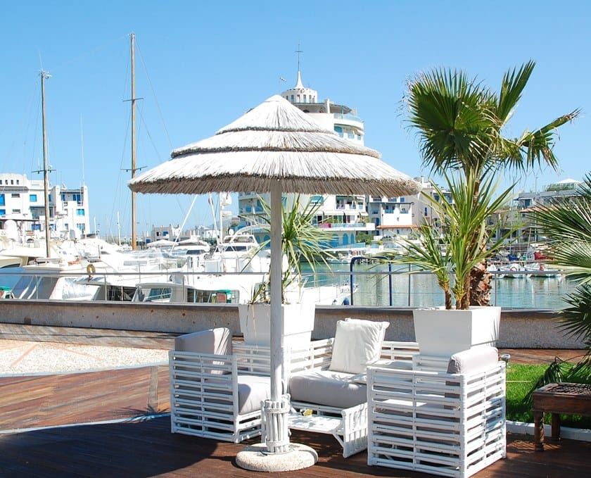 AFRICA STYLE - REEDY SUN UMBRELLA Garden umbrella By In Stock