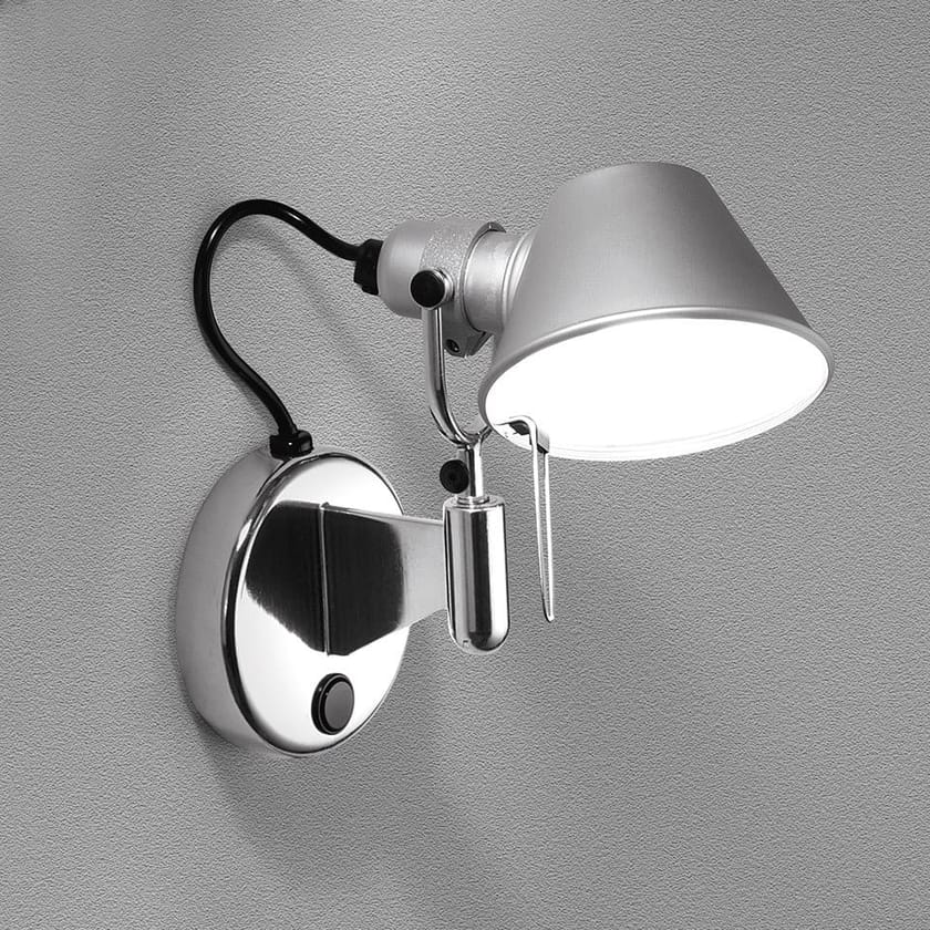 ARTEMIDE - TOLOMEO H23 Aluminium wall lamp / spotlight By In Stock ...