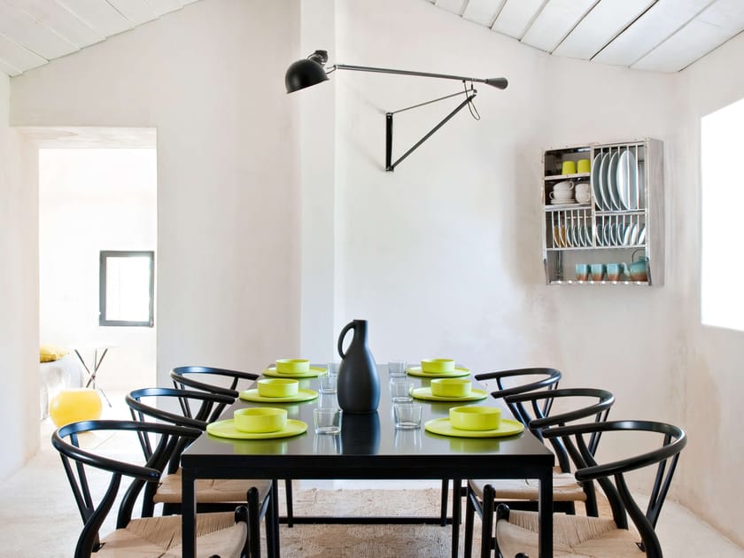 FLOS - 265 SMALL BLACK Wall lamp By In Stock | design Paolo Rizzatto