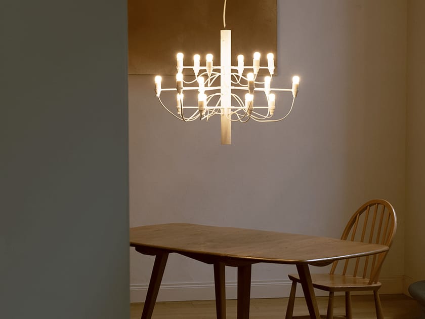 FLOS - 2097 /18 WHITE FROSTED LED chandelier By In Stock