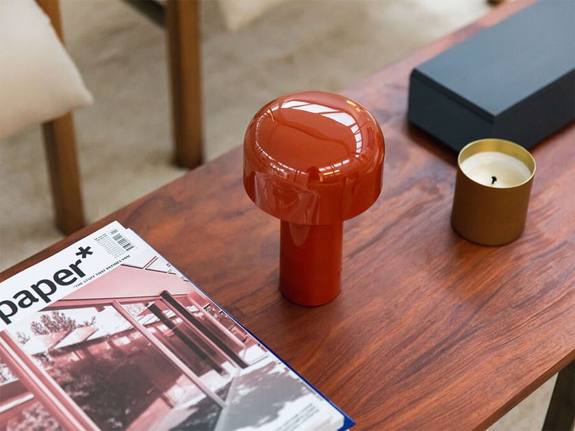 FLOS - BELLHOP RED Cordless polycarbonate table lamp By In Stock ...