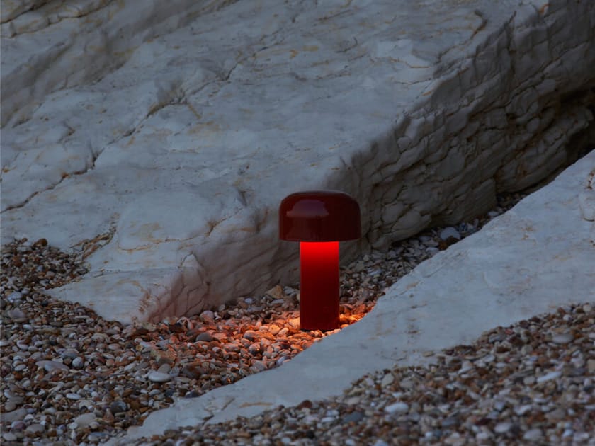 FLOS - BELLHOP RED Cordless polycarbonate table lamp By In Stock ...