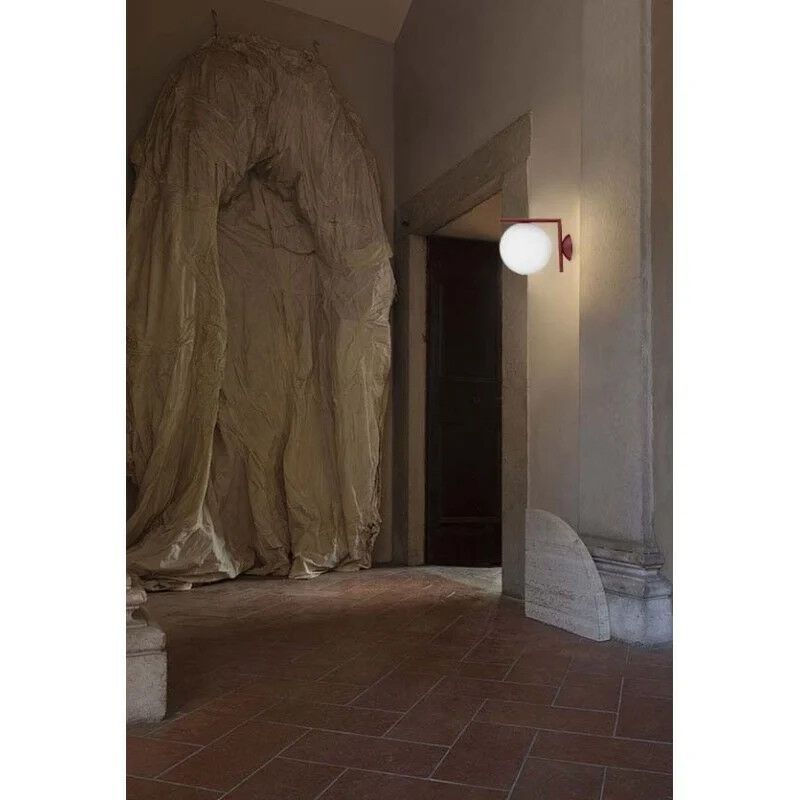 FLOS - IC LIGHTS W2 OUTDOOR RED Outdoor wall lamp By In Stock