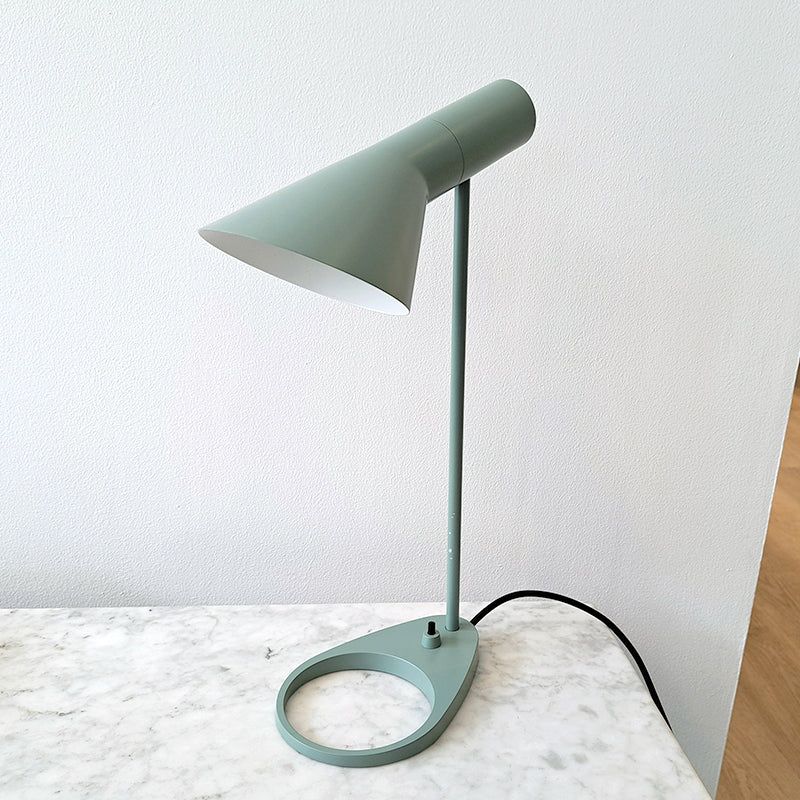 LOUIS POULSEN - AJ TABLE MINI LIGHT PETROLEUM Adjustable steel table ...