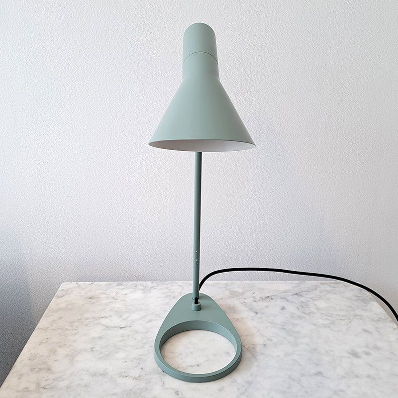 LOUIS POULSEN - AJ TABLE MINI LIGHT PETROLEUM Adjustable steel table ...