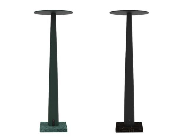 NEMO - PORTOFINO BLACK SAHARA Rechargeable LED table lamp By In Stock
