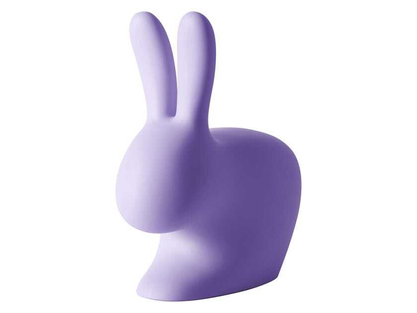 QEEBOO - RABBIT CHAIR VIOLET Sedia da giardino in polietilene By In ...