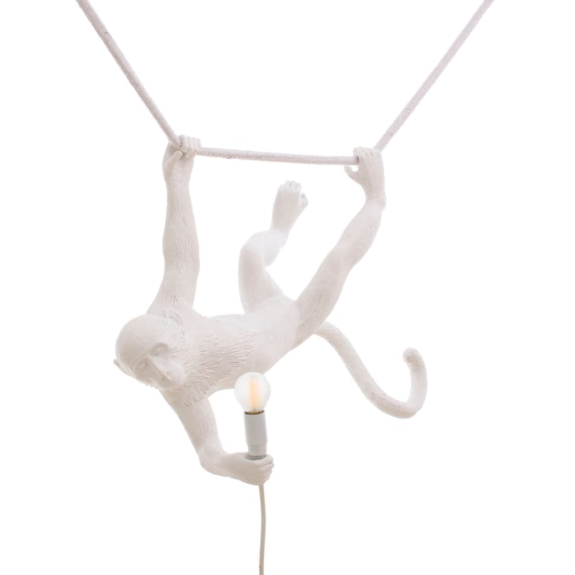 SELETTI - THE MONKEY LAMP SWING Pendant lamp By In Stock