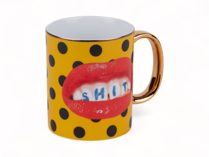 SELETTI - TOILETPAPER SHIT Porcelain cup By In Stock