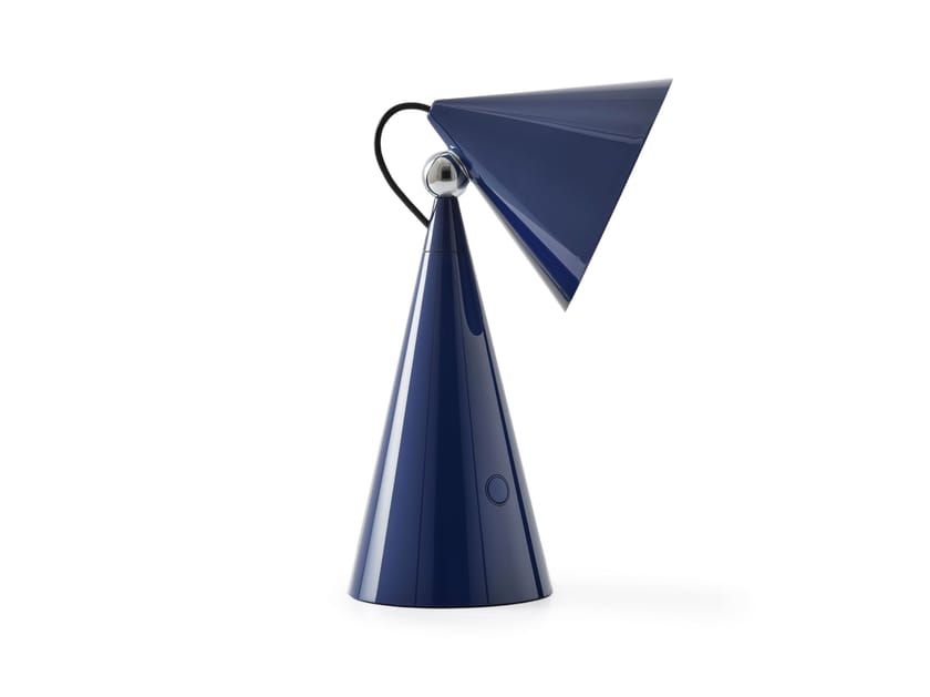 TOM DIXON - POSE PORTABLE LED INDIGO Lampada da tavolo a LED a batteria ...