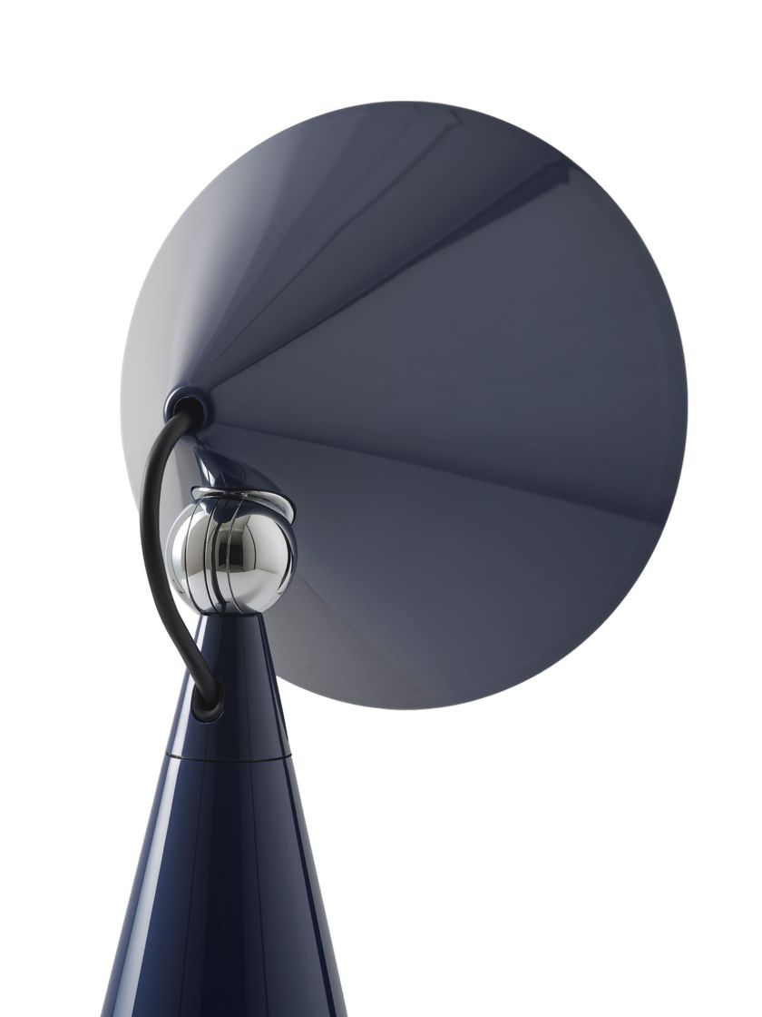 TOM DIXON - POSE PORTABLE LED INDIGO LED cordless table lamp By In Stock