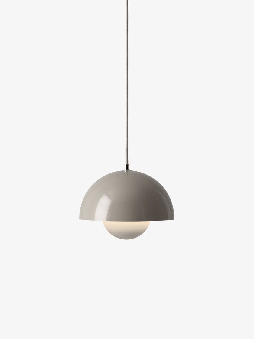 &TRADITION - FLOWERPOT VP1 GREY BEIGE Metal pendant lamp By In Stock ...
