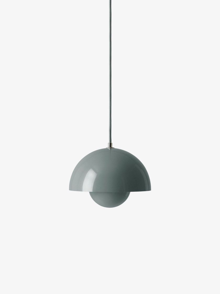 &TRADITION - FLOWERPOT VP1 STONE BLUE Metal pendant lamp By In Stock ...