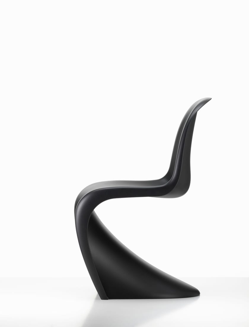 VITRA - PANTON CHAIR BLACK Chair By In Stock | design Verner Panton