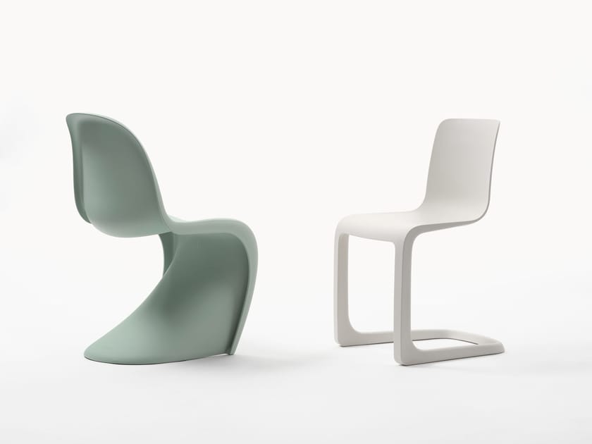VITRA - PANTON CHAIR SOFT MINT Chaise By In Stock | design Verner Panton