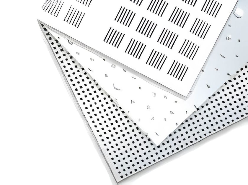 QUADROFOR Pannello radiante a soffitto By Indecal