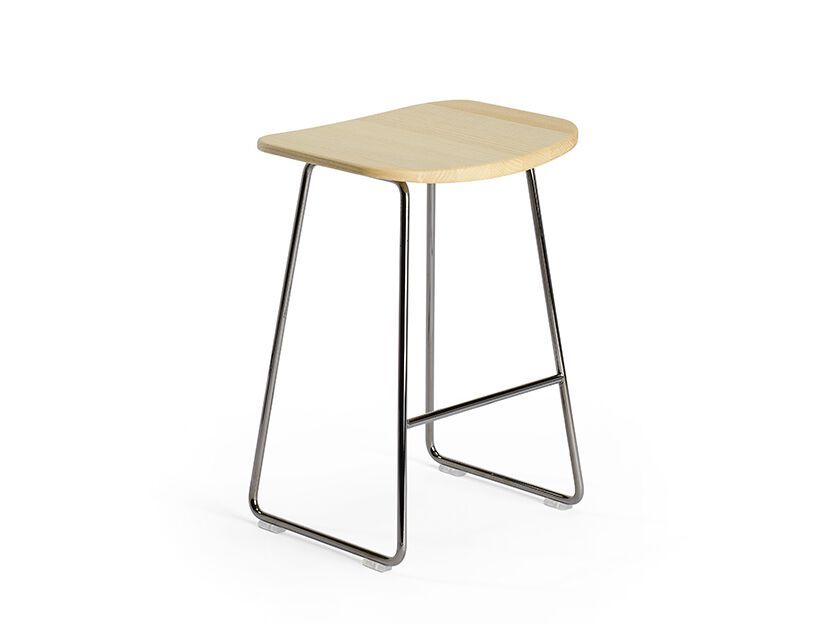 KLEJN LOW WOOD Stool By Infiniti