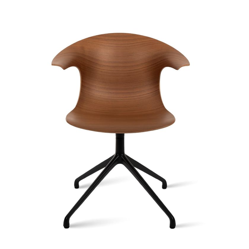 LOOP 3D WOOD 4 STAR ALUMINIUM BASE Chair By Infiniti