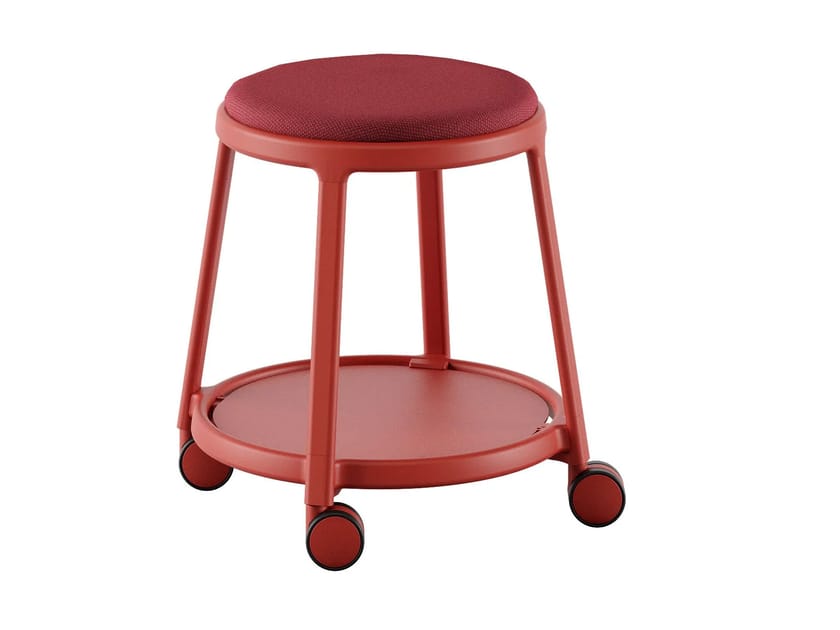 ROUND&ROLL Swivel stool By Infiniti