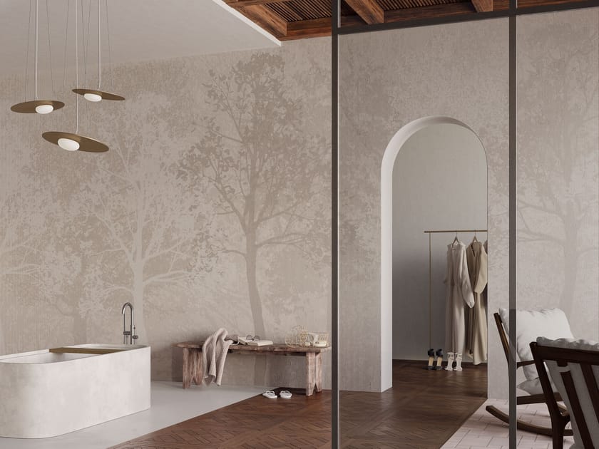 BIRCH Digital printing wallpaper By Inkiostro Bianco