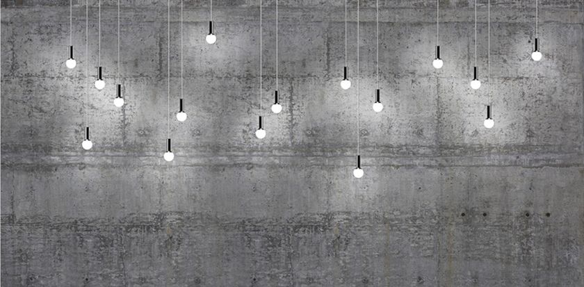 LIGHT + LIGHT 07 Motif wallpaper with light By Instabilelab