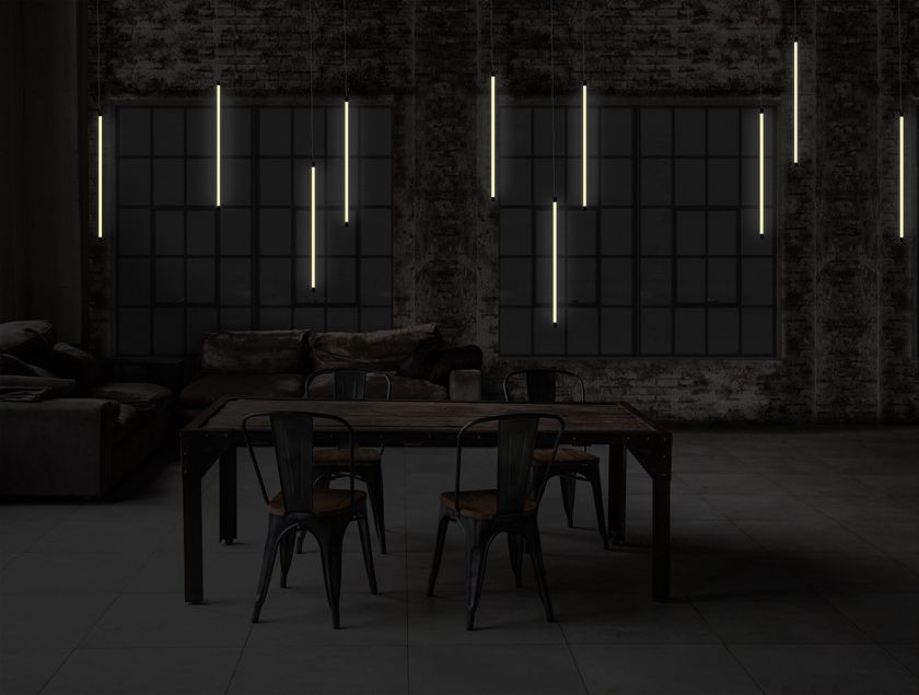 LIGHT MAGIC WAND Motif wallpaper with light By Instabilelab