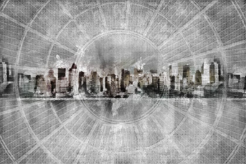 METROPOLITAN Wallpaper By Instabilelab