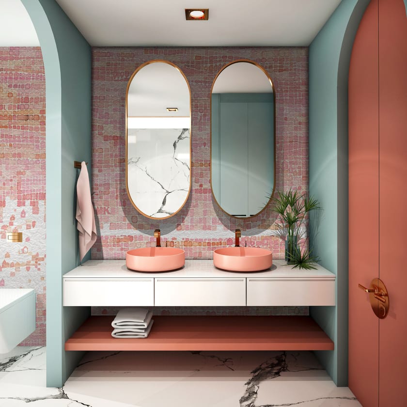 MOSAIKA Papel de parede By Instabilelab