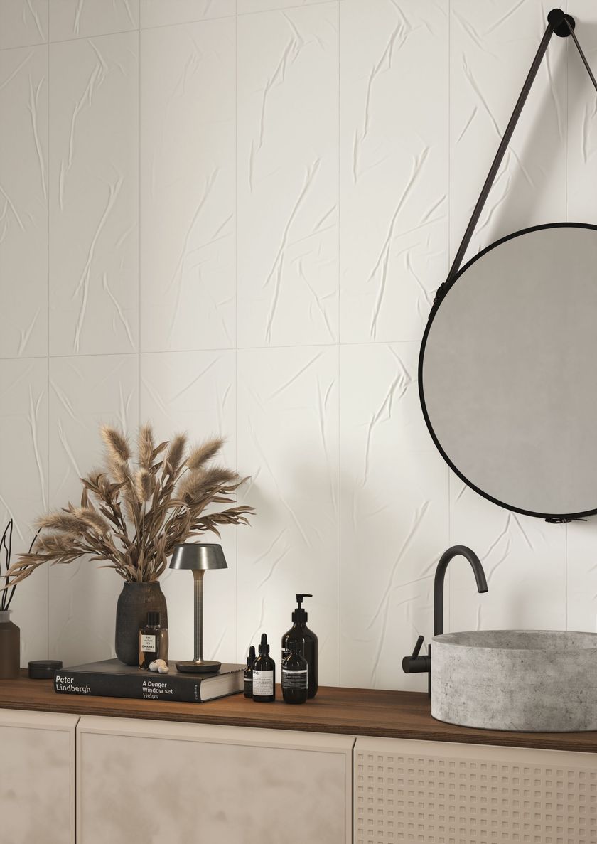 WRINKLE FOIL Wall tiles By Iris Ceramica