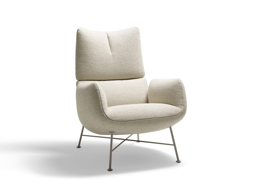 JALIS LOUNGE Armchair with armrests By COR | design Jehs+Laub
