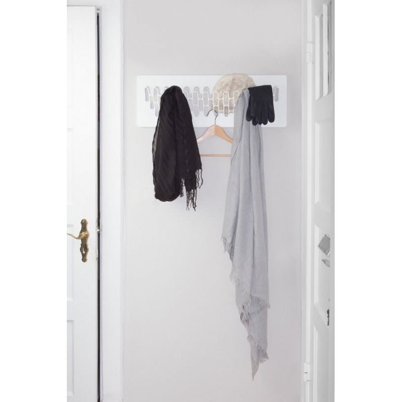 Wall-mounted powder coated steel coat rack JAMES By KONSTANTIN ...