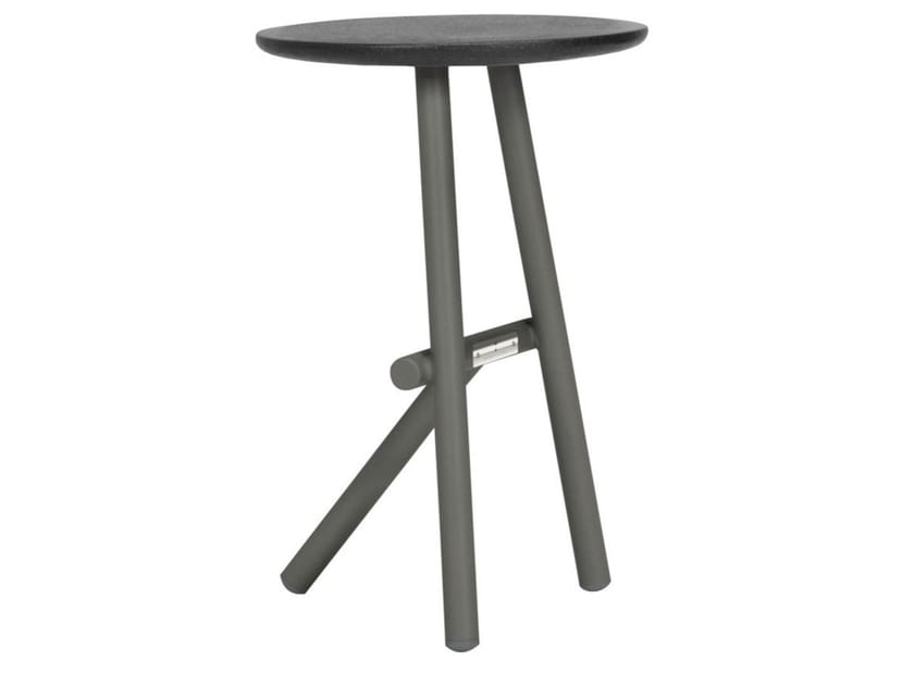 JANUS et Cie - ANATRA SIDE TABLE Round ceramic garden side table By In ...
