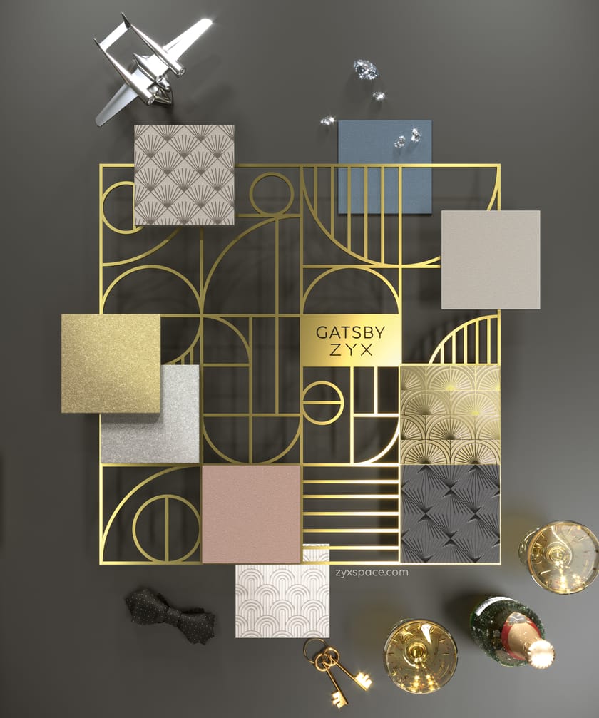Indoor ceramic wall tiles JAZZ GATSBY Collection By ZYX