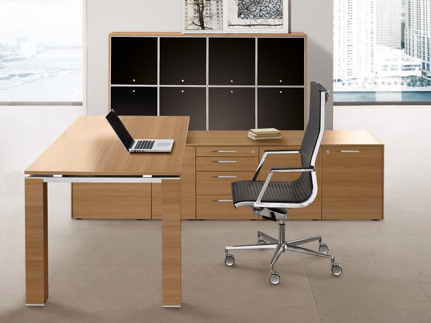 JET | Armoire de bureau en verre trempé Collection Jet By Bralco design ...