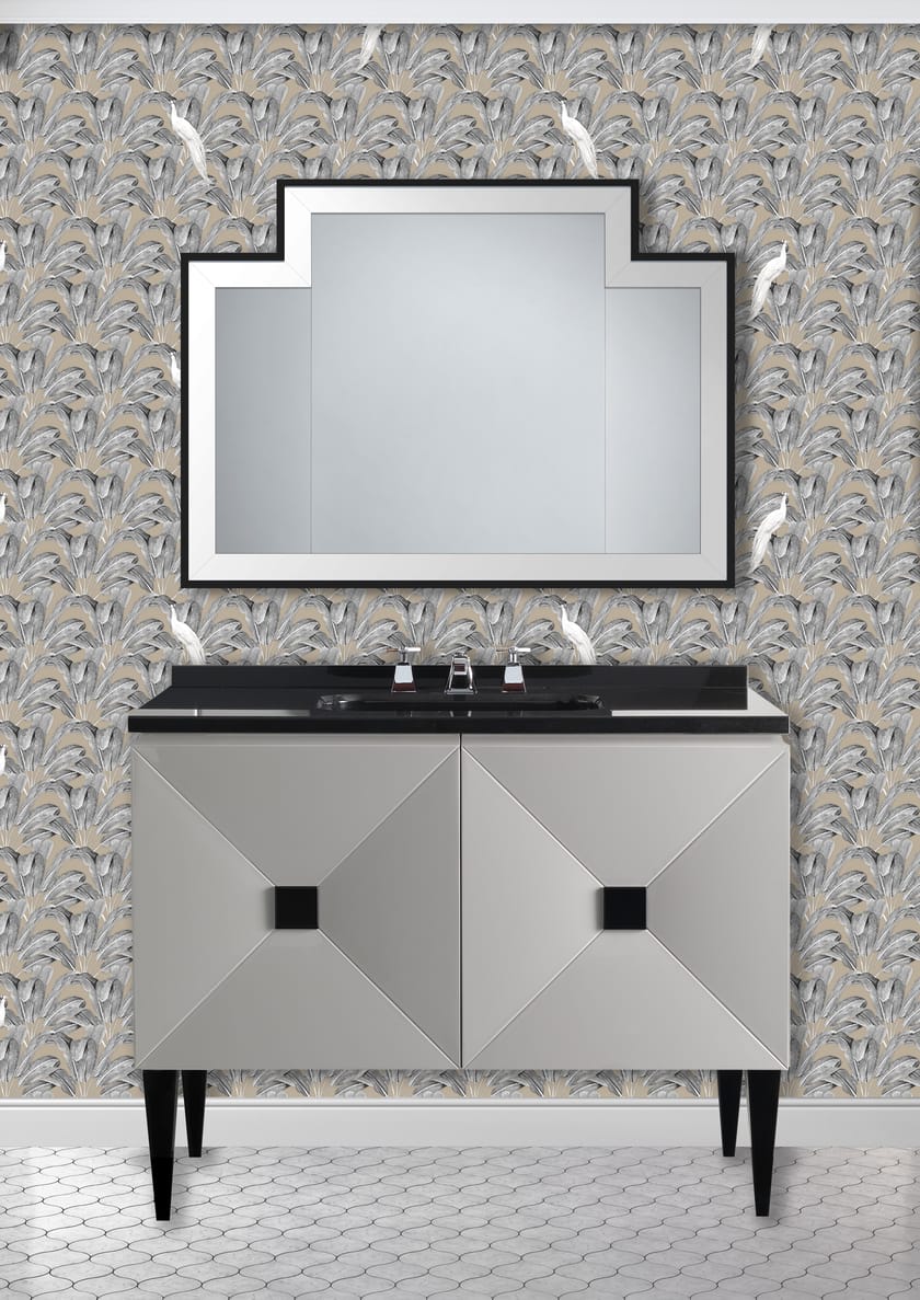 Vanity unit with doors JETSET 2 By Devon&Devon