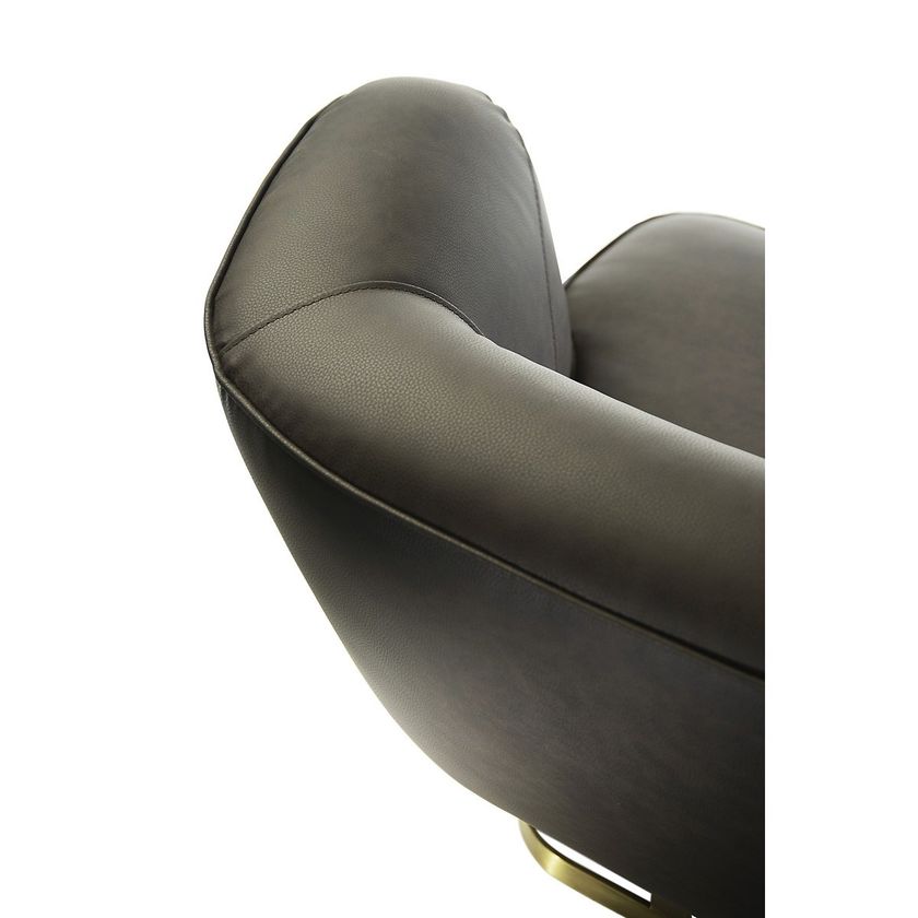 JOAN | Upholstered easy chair By MARIONI