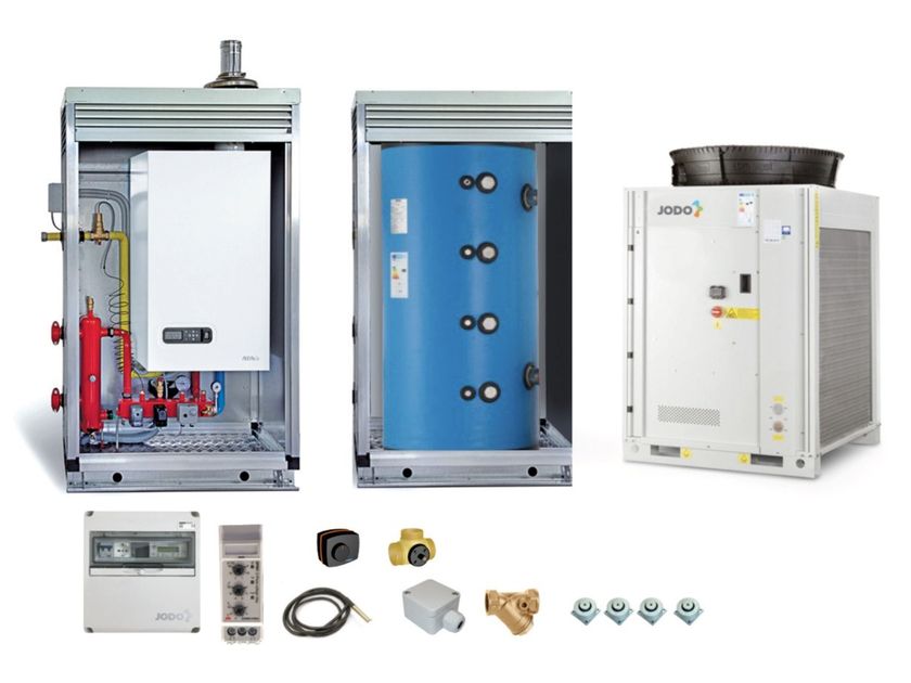 Hybrid metal heat pump JODO Hybrid One TOP HP RS By ATAG Italia