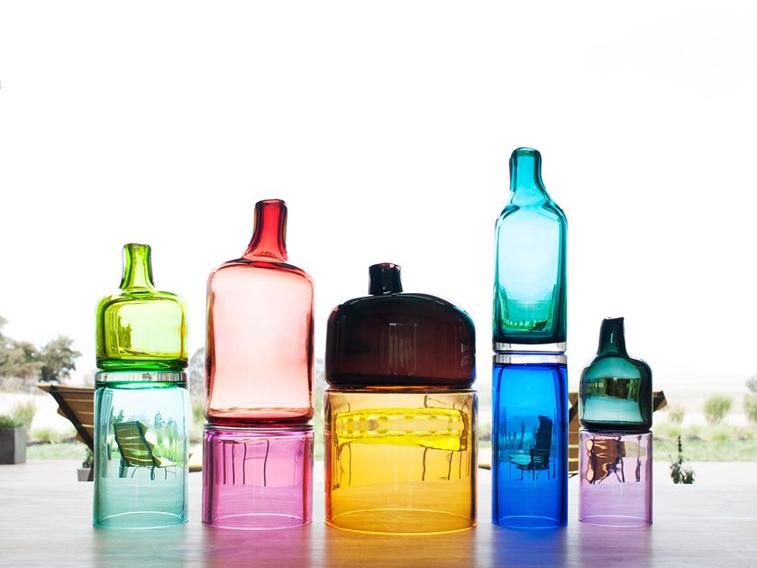 Blown glass decorative object JOIN VESSEL By SkLO design Karen Gilbert ...