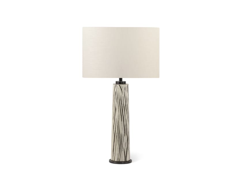 TOTEM ZEBRA Table lamp By JOSÉ LEITE DE CASTRO